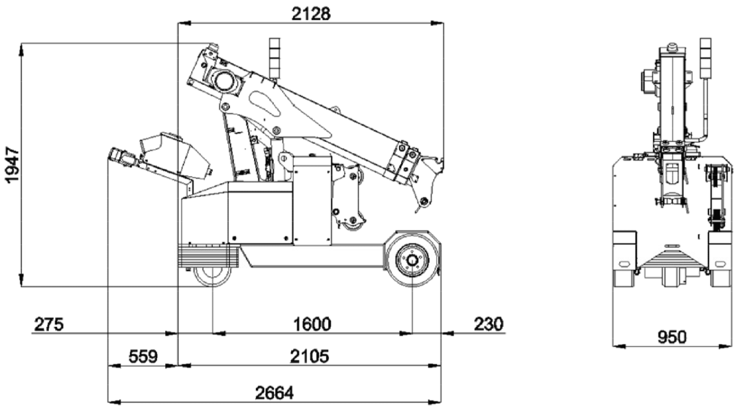 Jekko – Mini Picker MPK20 - Mini Construction Equipment Cyprus